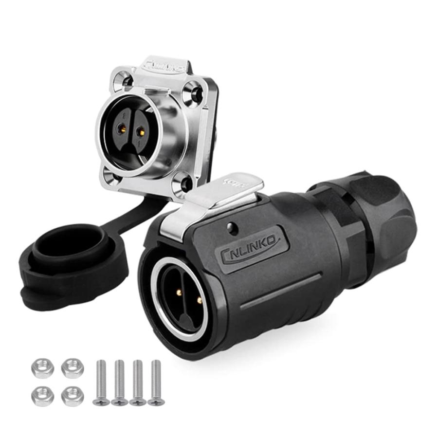 CNLINKO M16 2 Pin Vibration Resistance Outdoor Electrical Cable ...