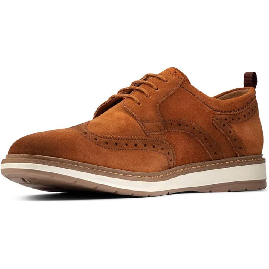 Clarks（クラークス） 【並行輸入品】 Clarks Chantry Wing Dark Tan Suede 8 D (M ...