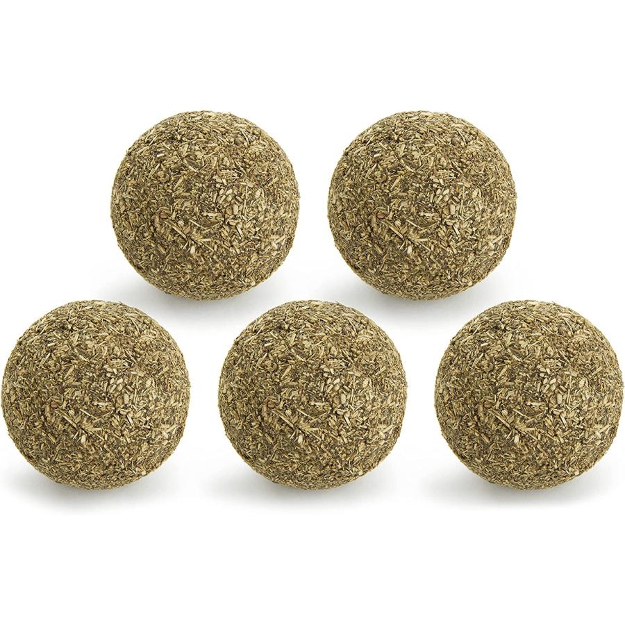 SmartyKat (5 Count Catnip Kiss Compressed Ball Toys - Natural 5 Cou ...