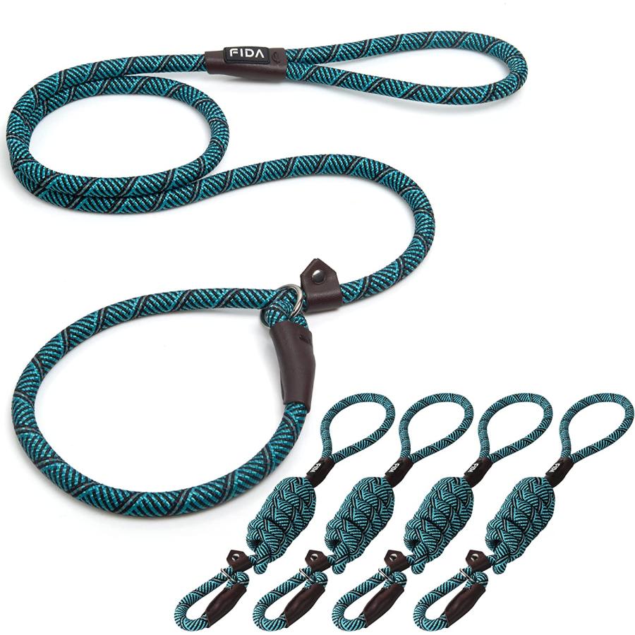 【並行輸入品】 Fida Durable Slip Lead Dog Leash Bulk Pack of 5 Heavy Duty 1 ...