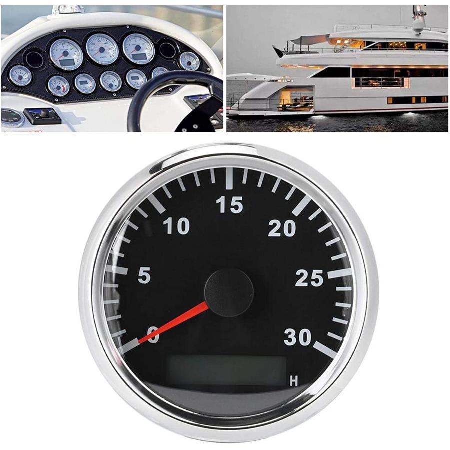 3000 RPM Tachometer 85mm / 3.3in Boat Tachometer Sensor IP67 Tacho ...