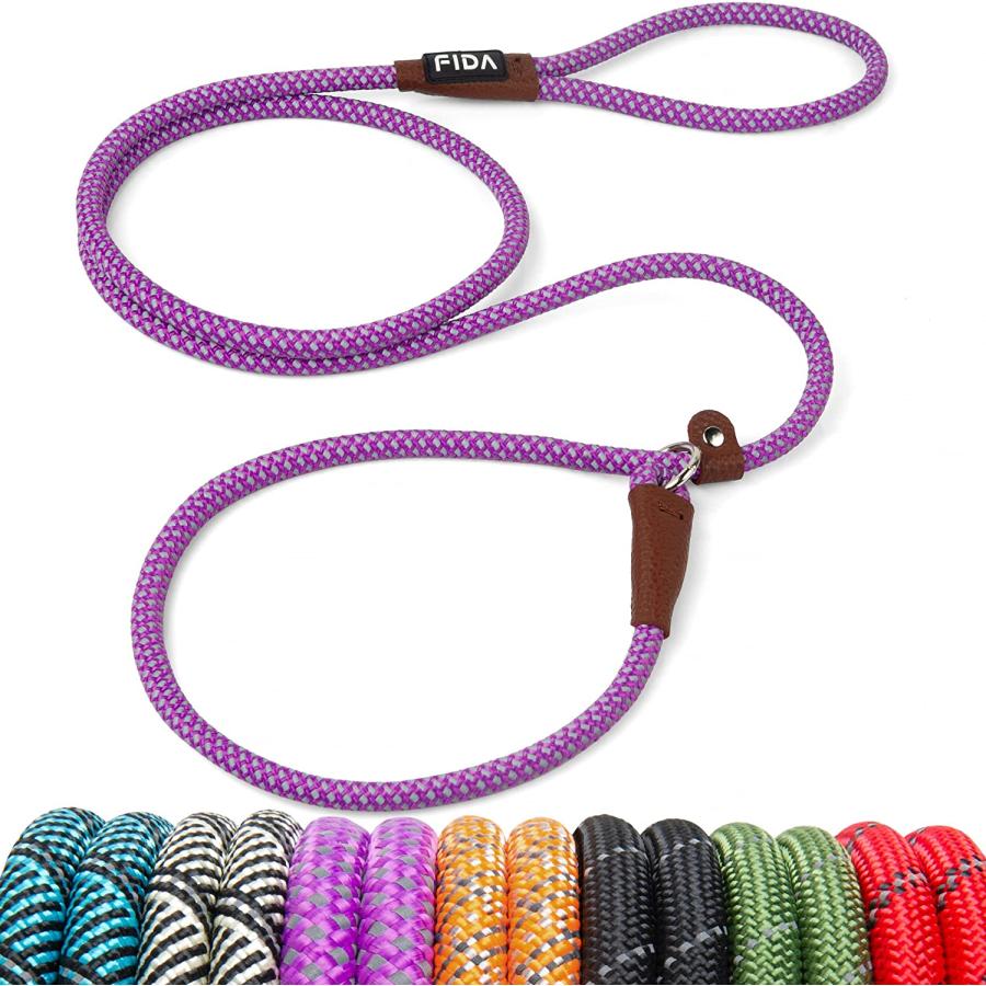 【並行輸入品】 Fida Durable Slip Lead Dog Leash 6 FT x 3/8inch Heavy Duty Loo ...