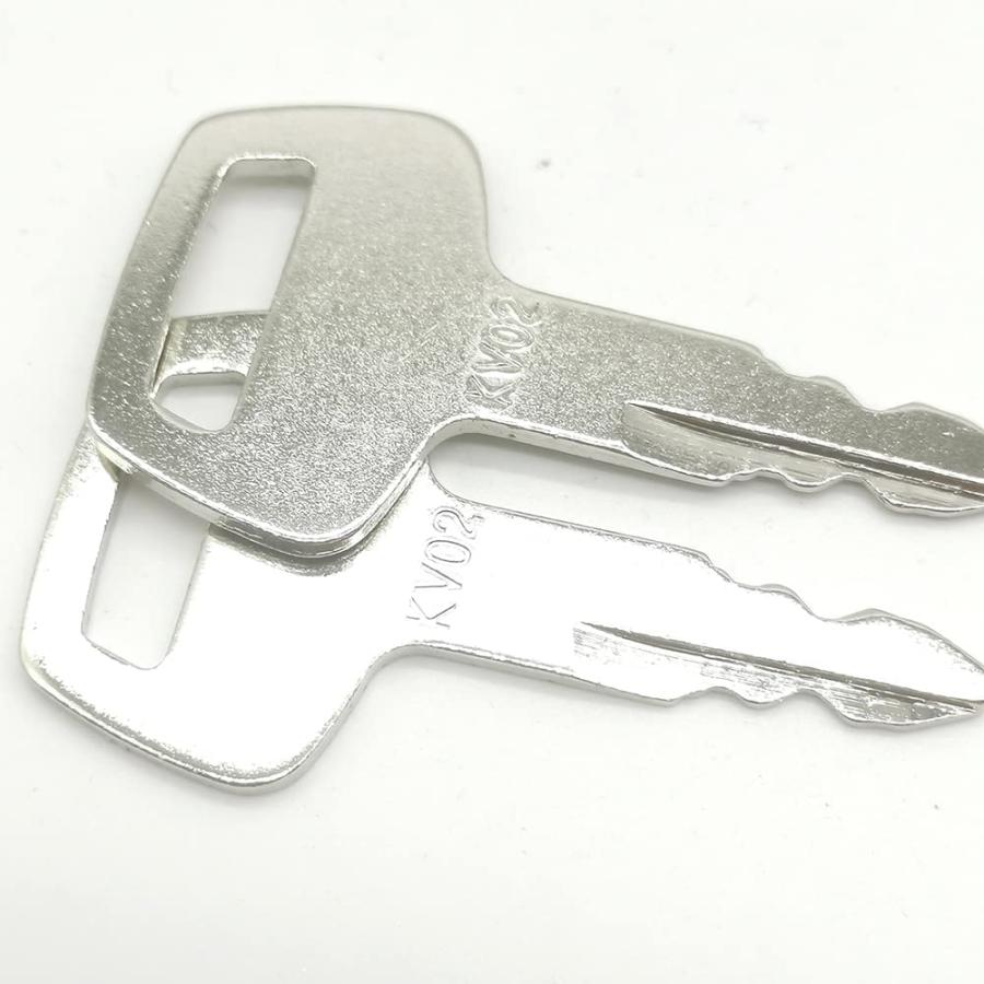 Heavy Equipment Ignition Keys 719-10306001 KV02 Fits for Kato Excavat ...