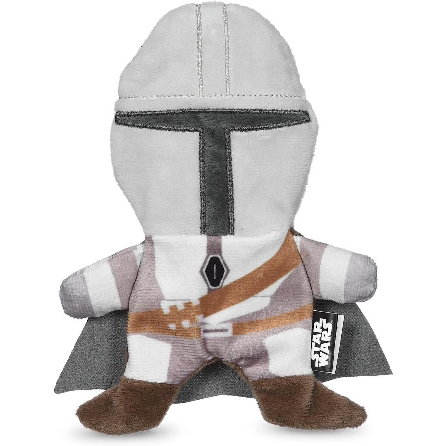【並行輸入品】 STAR WARS for Pets The Mandalorian Plush Flattie Dog Toy with ...