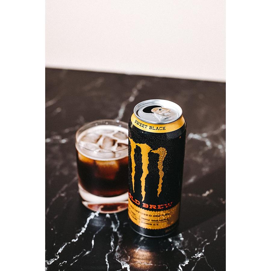 Java 【並行輸入品】 Monster Nitro Cold Brew Sweet Black Coffee + Energy Drink ...