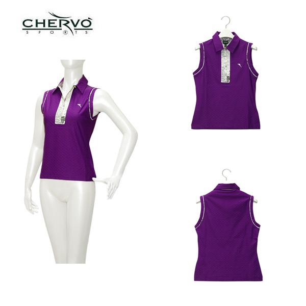 CHERVO シェルボ レディース 春夏 UVカット ノースリーブシャツ サイズ40 : DEPOT 044 - 通販 - Yahoo!ショッピング