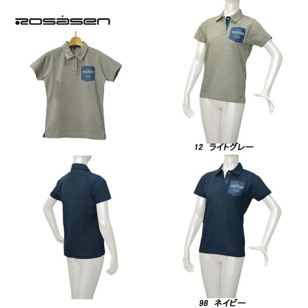 Rosasen ロサーセン レディース 春夏 UVケア 吸水速乾 エアスルー 半袖シャツ サイズ40 : DEPOT 044 - 通販 - Yahoo!ショッピング
