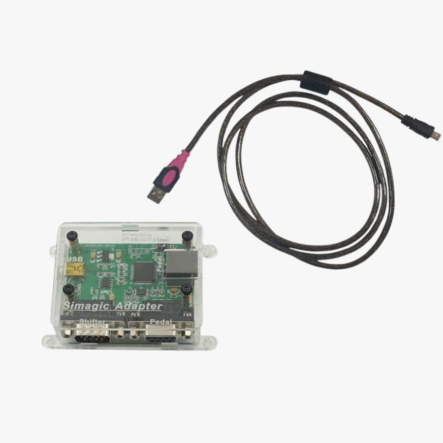 SIMAGIC Simagic USB Adapter USB アダプター Thrustmaster & Logitech ペダルまたは ...