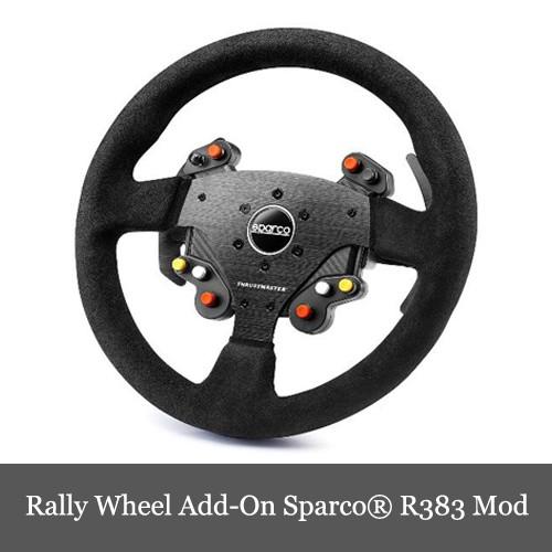 THRUSTMASTER Thrustmaster Rally Wheel Add-On Sparco R383 Mod スラストマスター ...