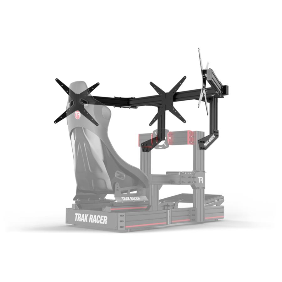 Trak Racer TR80 TR120 TR160用コックピット取付用トリプルモニタースタンド 国内正規品 TR80TRICM-BLK ...