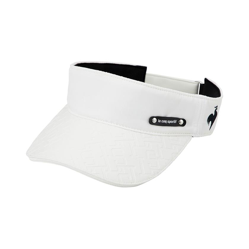 le coq sportif GOLF 公式 ルコックスポルティフ ゴルフ RIJOUME サンバイザー レディース 部分吸汗速乾 部分抗菌防臭 帽子 小物 LG4FCP51L 24FW ...