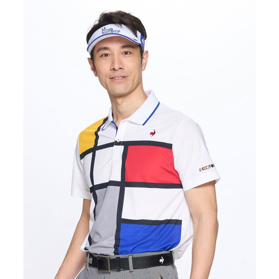 le coq sportif GOLF ルコックスポルティフ ゴルフ golf カラーブロック大柄半袖シャツ : デサント公式通販 Yahoo!店 - 通販 - Yahoo!ショッピング