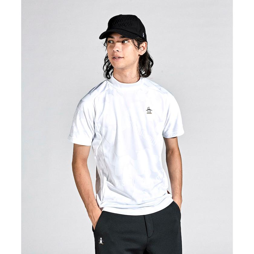 Munsingwear P10倍 3月2日まで！ セール SALE 公式 マンシングウェア 半袖シャツ メンズ ゴルフ 吸水速乾 UVカット サンスクリーン ENVOY MEMXJA01 ...