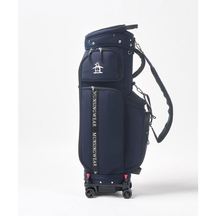 Munsingwear 公式 マンシングウェア キャスター付きキャディバッグ メンズ レディース 3.8kg 9型 47インチ対応 ゴルフ おしゃれ MG5SCB03M 25SS : デサント ...