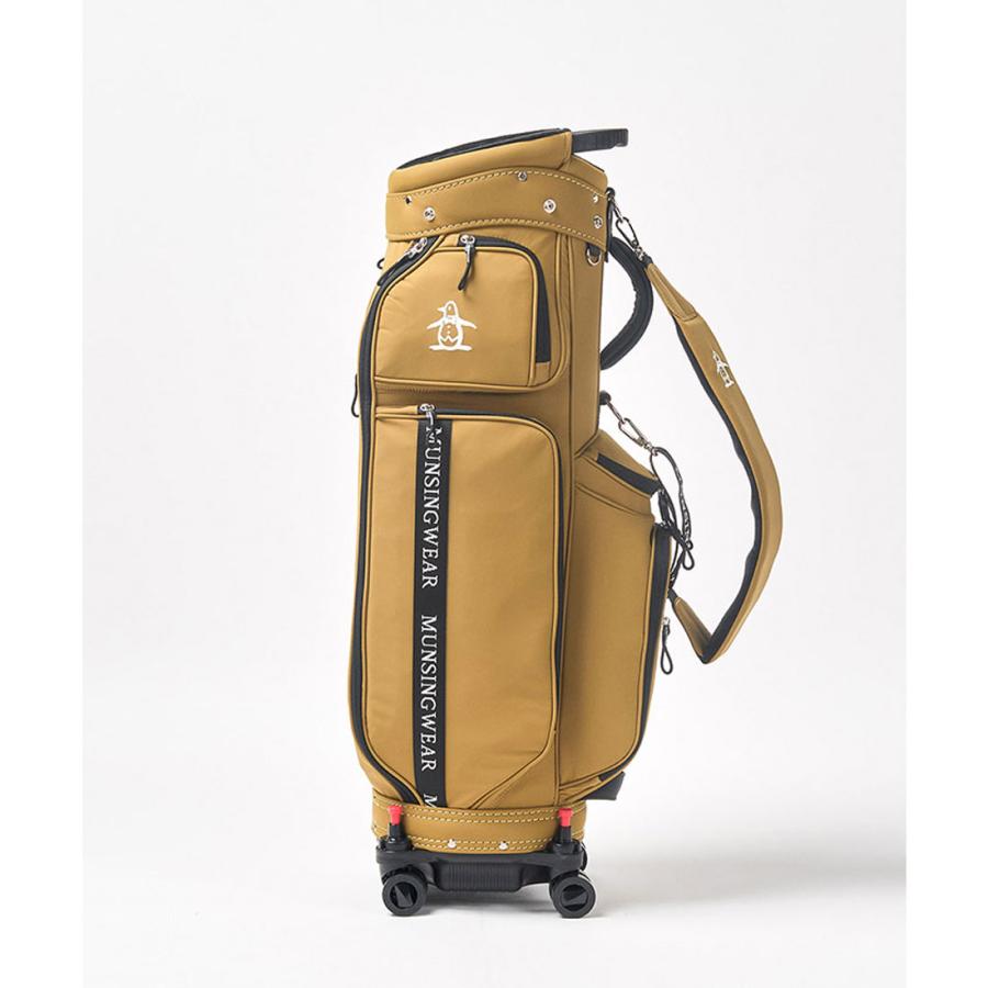 Munsingwear 公式 マンシングウェア キャスター付きキャディバッグ メンズ レディース 3.8kg 9型 47インチ対応 ゴルフ おしゃれ MG5SCB03M 25SS : デサント ...