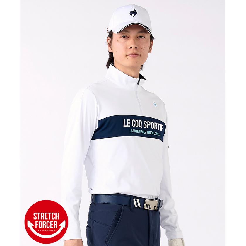 le coq sportif GOLF セール SALE 公式 ルコックスポルティフ ゴルフ シャツ ハーフジップ ウェア メンズ 長袖 QGMWJB06 23FW : デサント公式通販 ...