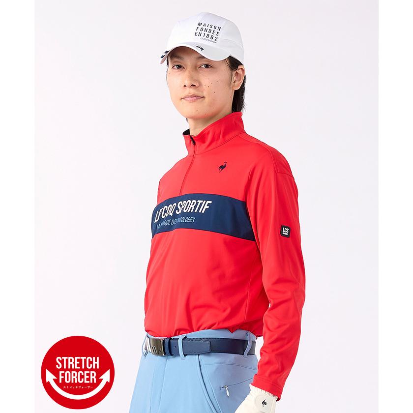 le coq sportif GOLF 公式 ルコックスポルティフ ゴルフ シャツ ハーフジップ ウェア メンズ 長袖 大きいサイズ QGMWJB06BG 23FW : デサント公式通販 ...