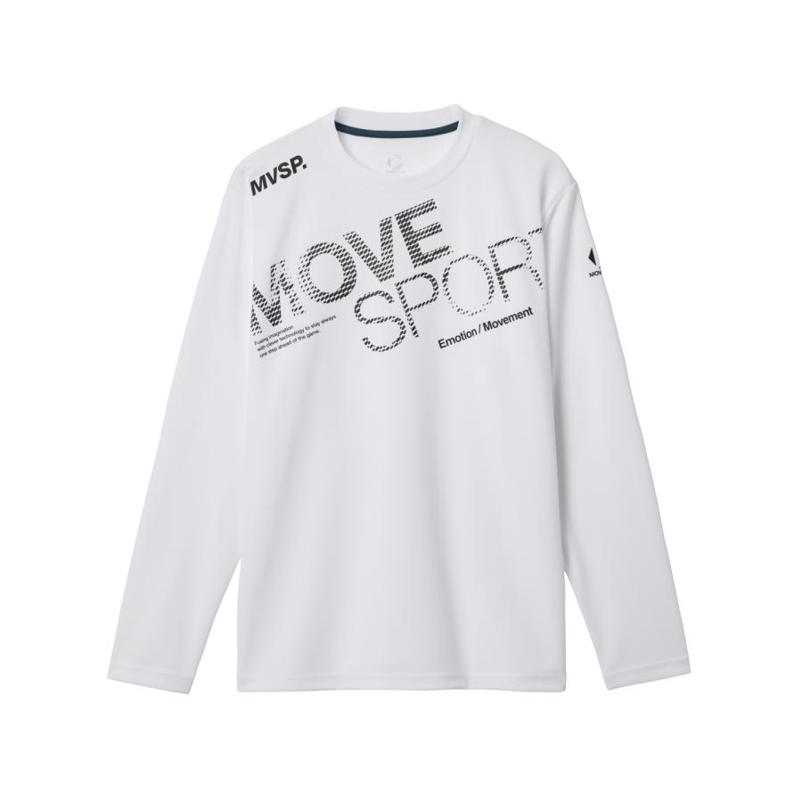 MOVESPORT ムーブスポーツ ドライメッシュ ビックロゴ 長袖シャツ : デサント公式通販 Yahoo!店 - 通販 - Yahoo!ショッピング