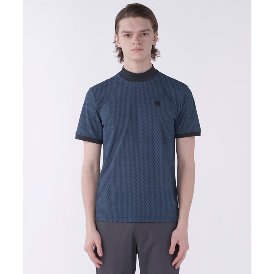 LANVIN SPORT ランバン スポール モックネック半袖シャツ【Sunscreen NIR】 : デサント公式通販 Yahoo!店 - 通販 - Yahoo!ショッピング