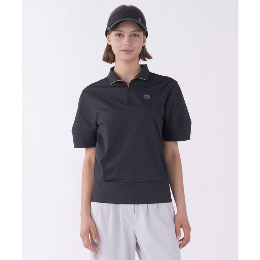 LANVIN SPORT ランバン スポール バルーンスリーブ5分袖シャツ【Sunscreen NIR／UV】 : デサント公式通販 Yahoo!店 - 通販 - Yahoo!ショッピング