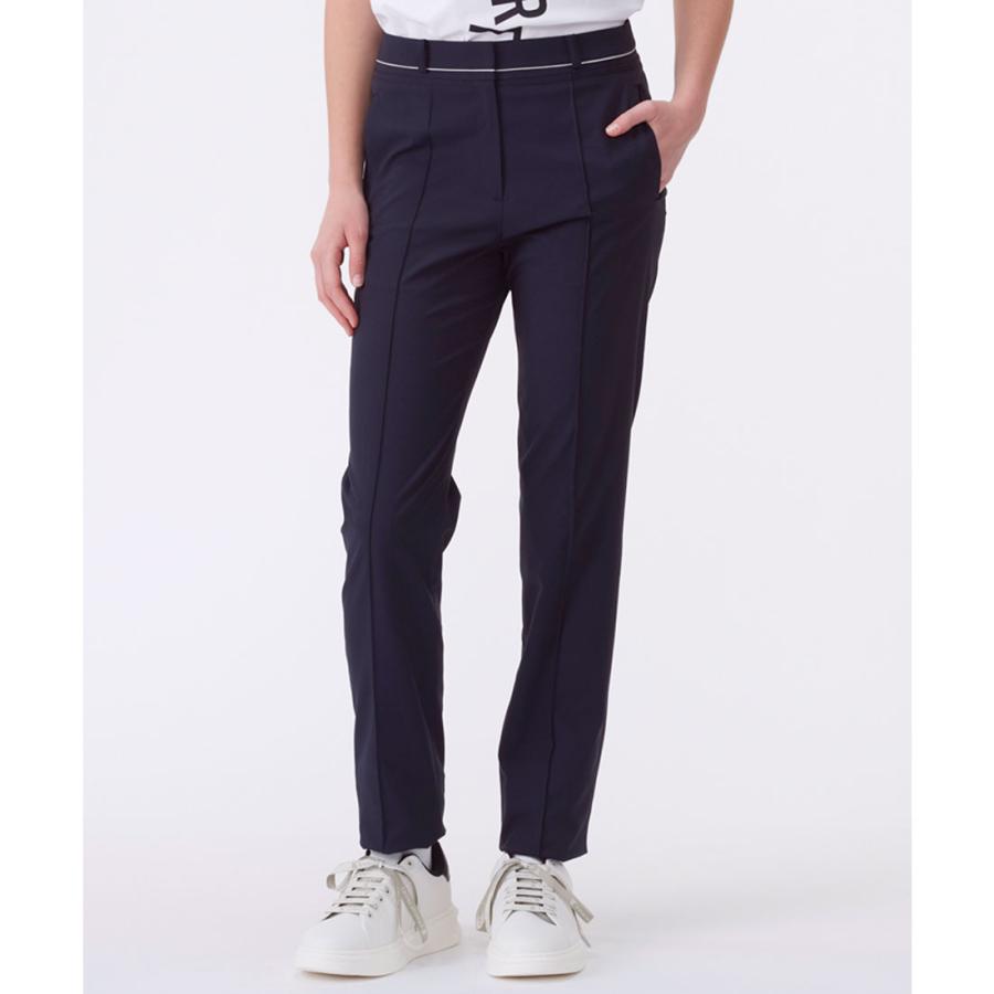 LANVIN SPORT 公式 ランバン スポール スリムストレートパンツ ストレッチ レディース ロングパンツ 日本製 ゴルフ おしゃれ VG5FLP31L 25FW : デサント公式通販 ...