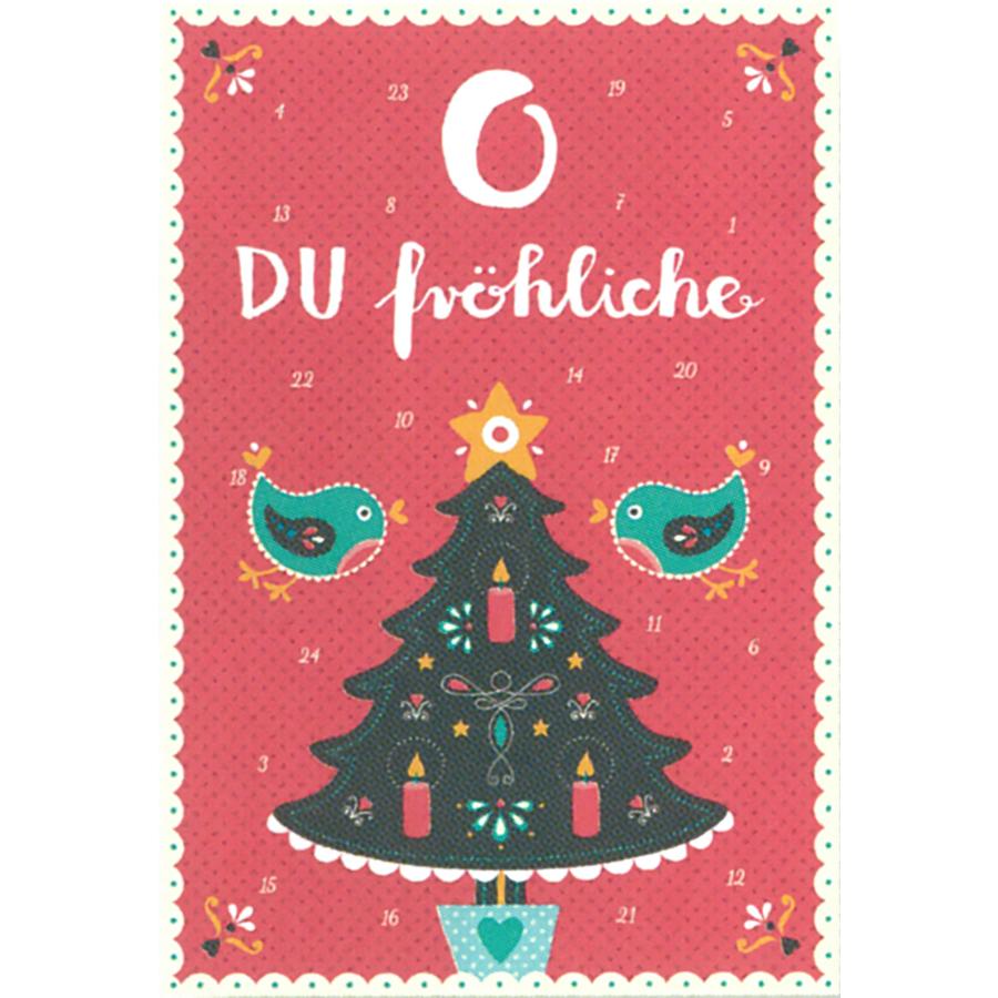 【KORSCH】コルシュ クリスマスカード アドベントポストカード あなたは幸せ ドイツ製 11.5cm×17cm 【12462 ...
