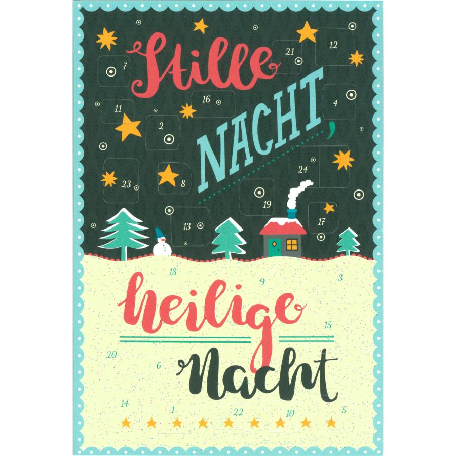 【KORSCH】コルシュ クリスマスカード アドベントポストカード きよしこの夜 ドイツ製 11.5cm×17cm 【12466】 : DESCO Online Store - 通販 ...