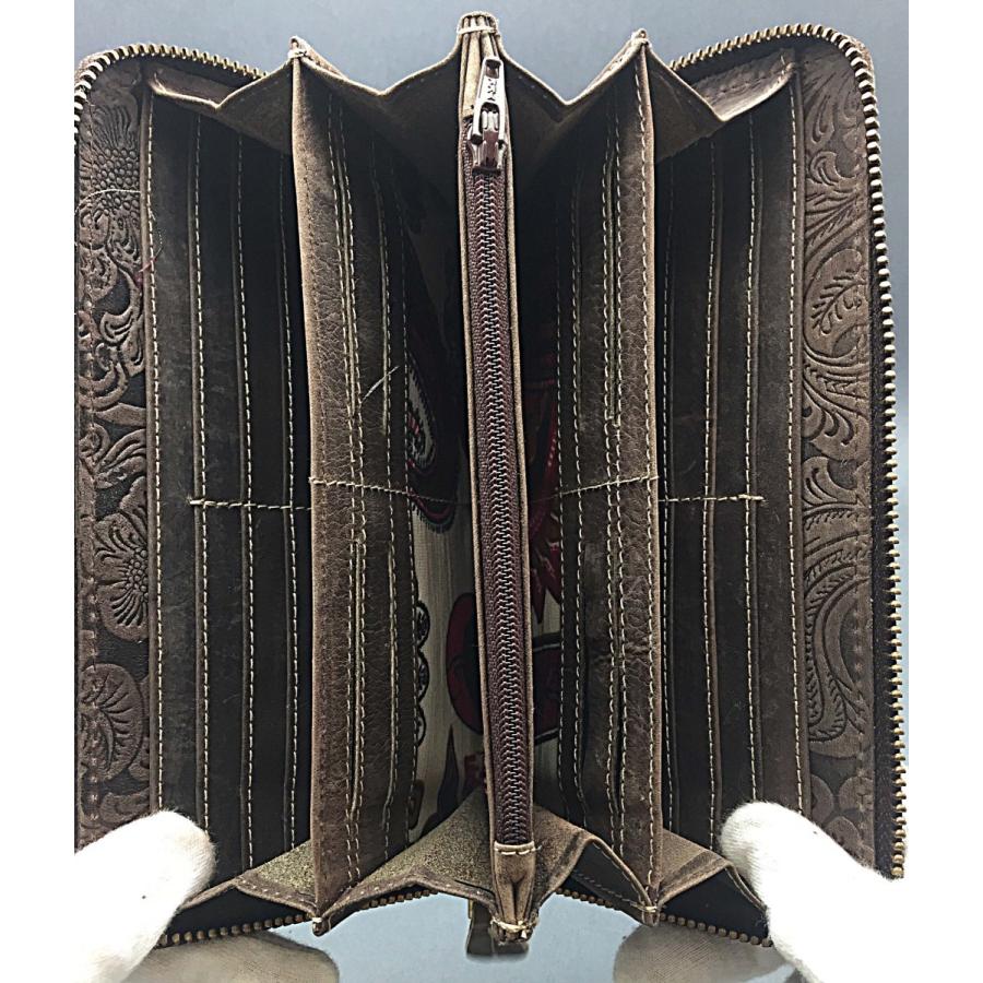 【30%OFF】【MAVERICK】フラワー ラウンドジップ 長財布 ダークブラウン【MV431.470-33】 : DESCO Online ...