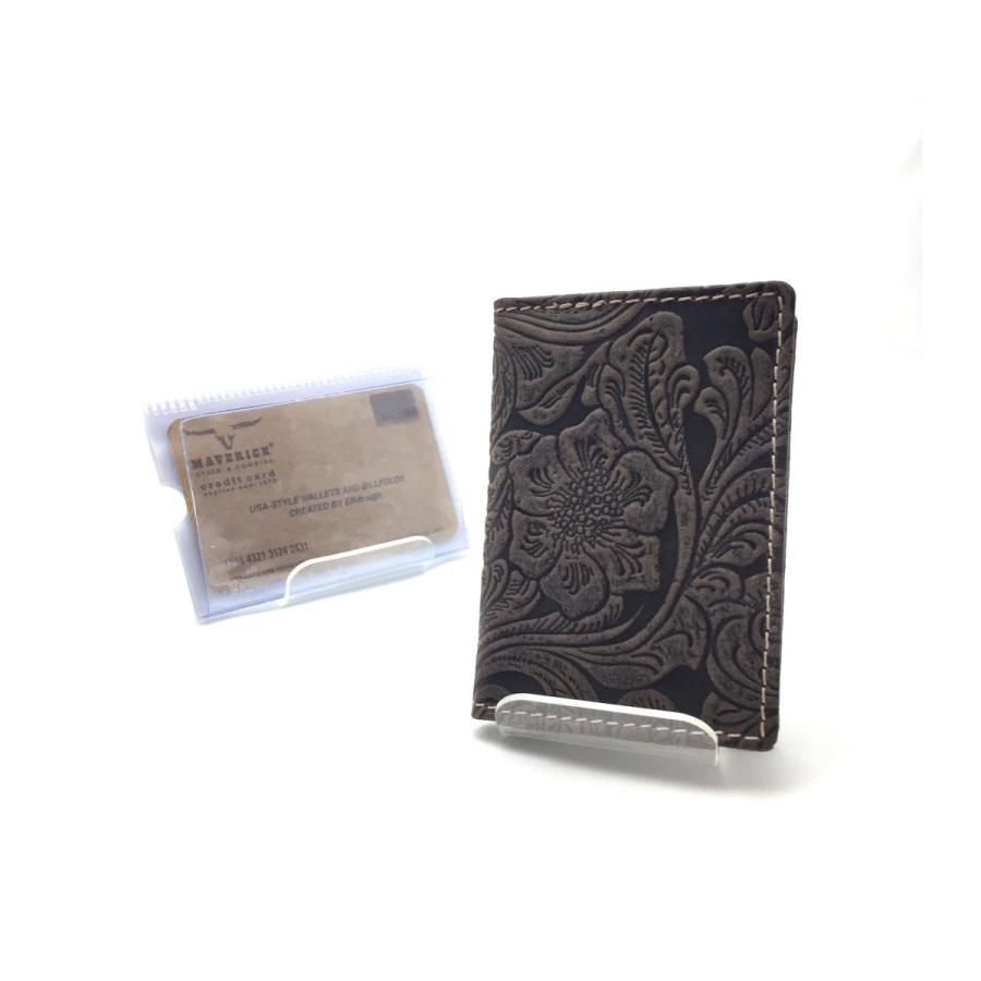 【MAVERICK】フラワー クレジットカードホルダー ダークブラウン【MV431.478-33】 : DESCO Online Store ...