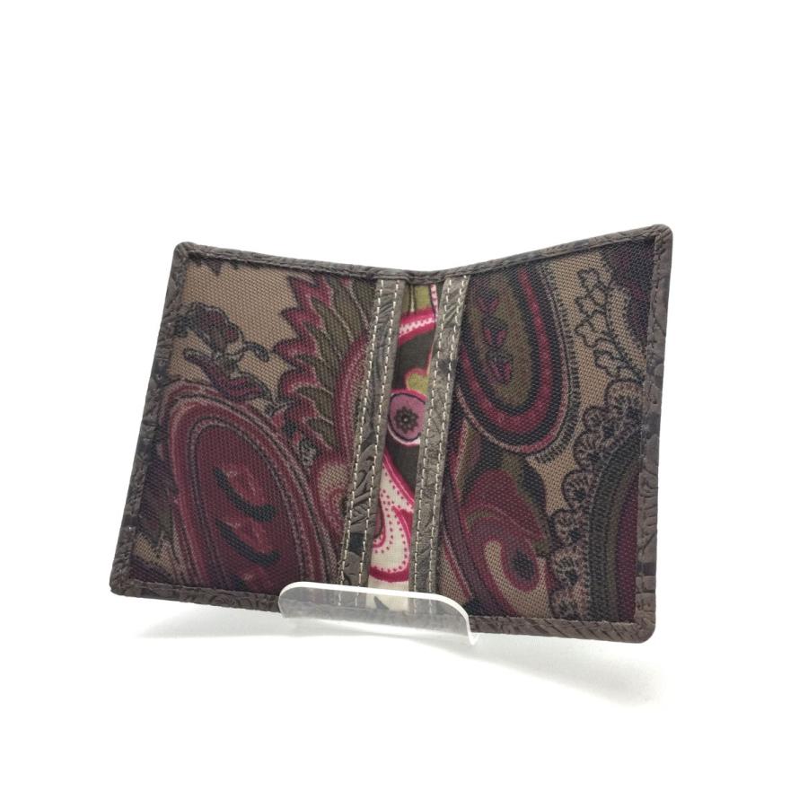 【MAVERICK】フラワー クレジットカードホルダー ダークブラウン【MV431.478-33】 : DESCO Online Store ...