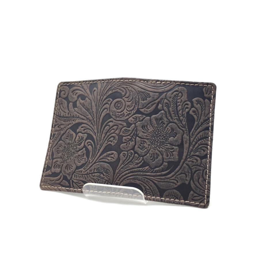 【MAVERICK】フラワー クレジットカードホルダー ダークブラウン【MV431.478-33】 :MV431-478-33:DESCO ...