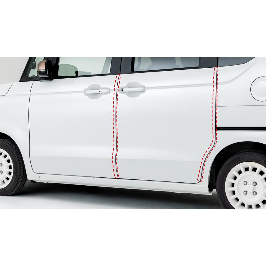 ホンダ HONDA ドアエッジプロテクションフィルム（2枚セット） 08P20-PV3-000 | N-BOX NBOX N-BOXカスタム NBOXカスタム JF5 JF6 ホンダ純正 傷 ...