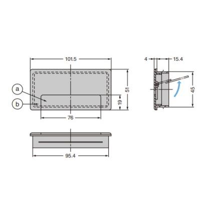 SUGATSUNE スガツネ工業 配線孔キャップ S100-50型 210-031-841 S100-50BL | LAMP カバー 配線 コード ケーブル 収納 整理 テーブル デスク ...