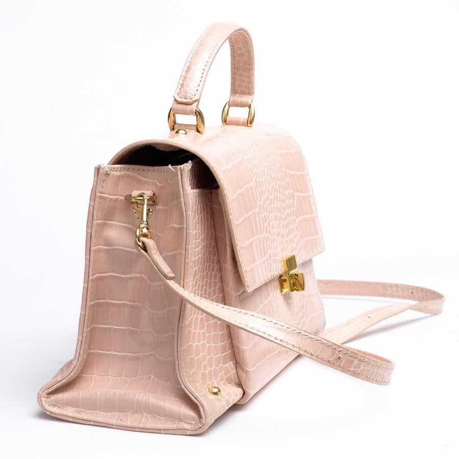 PotioR ポティオール ハンドバッグ rachel レイチェル cr-0071 クロコ型押し 2WAY ショルダーバッグ ショルダー ...