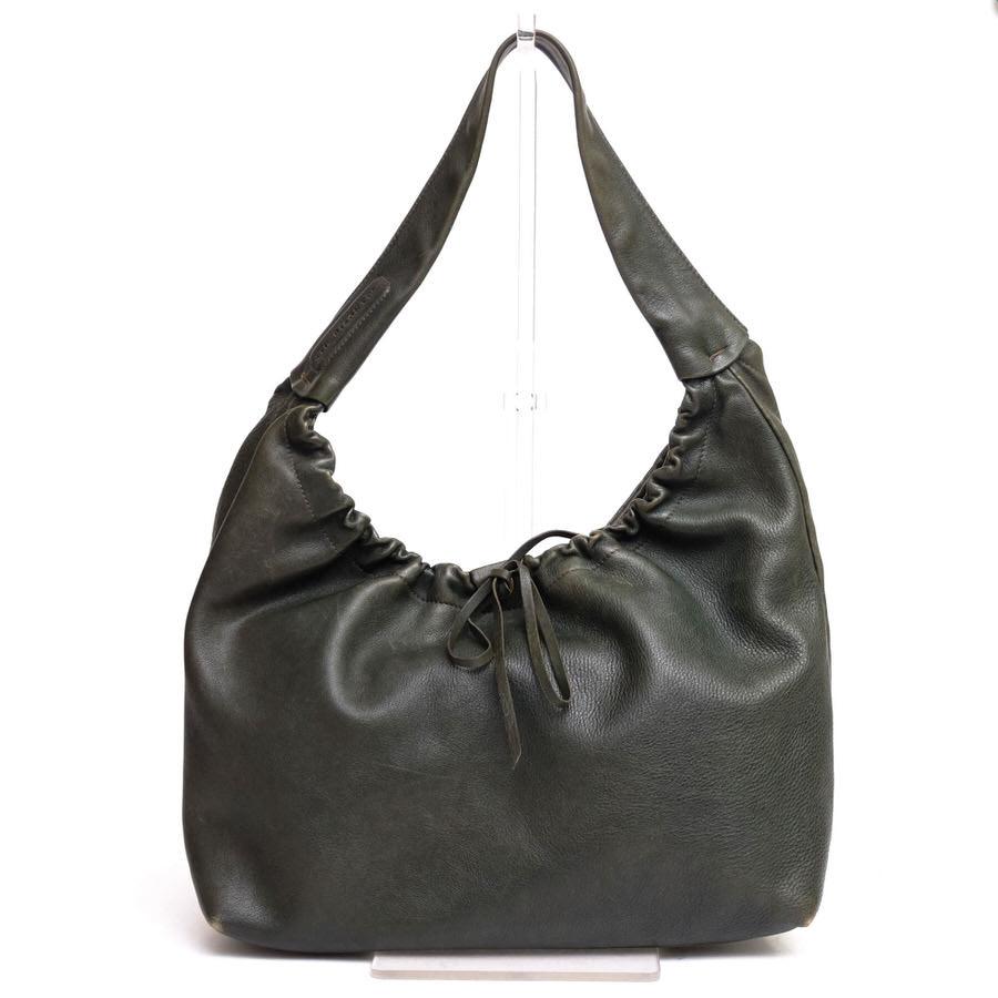 IL BISONTE（イルビゾンテ） ショルダーバッグ 牛革 ホーボーバッグ