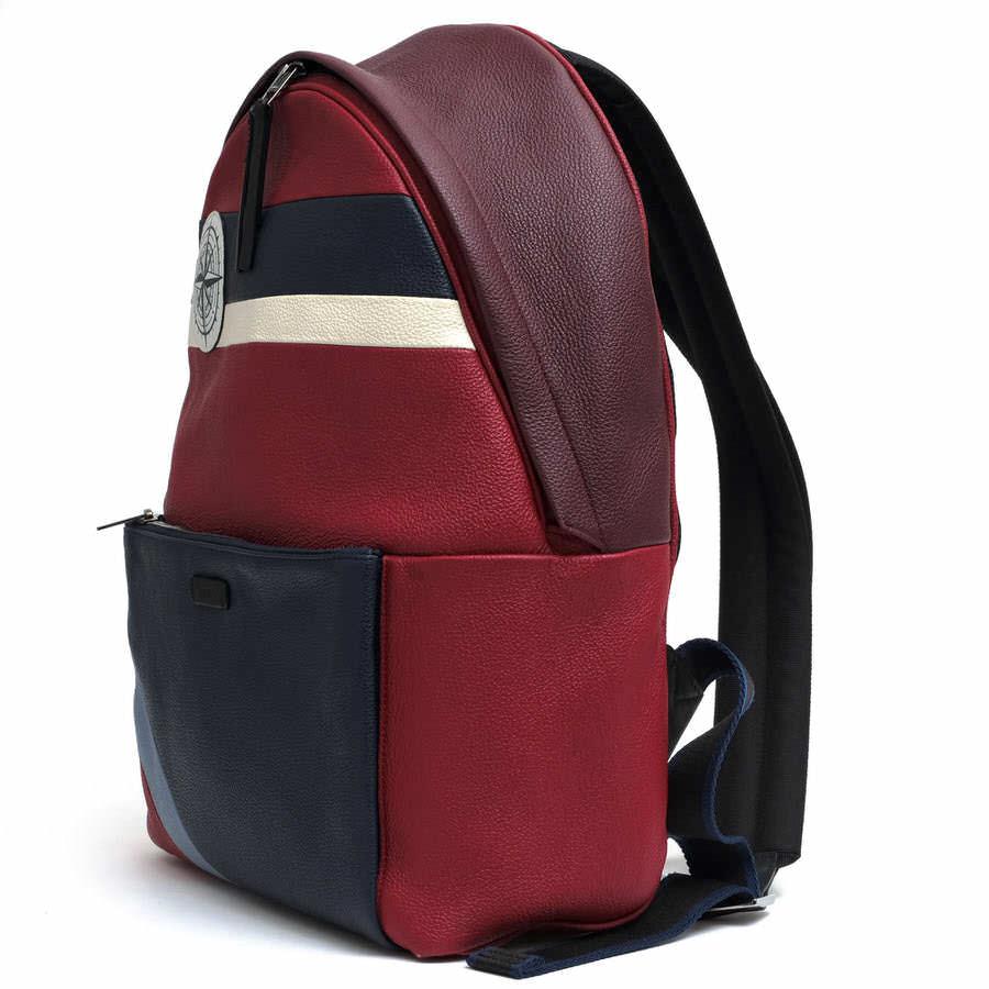 ○フルラ FURLA 牛革 カーフ リュック 937822 RAGATA シボ革 シュリンクレザー メンズ 【中古】 中古 FURLA（フルラ） リュック 937822 RAGATA 牛革 カーフ シボ革