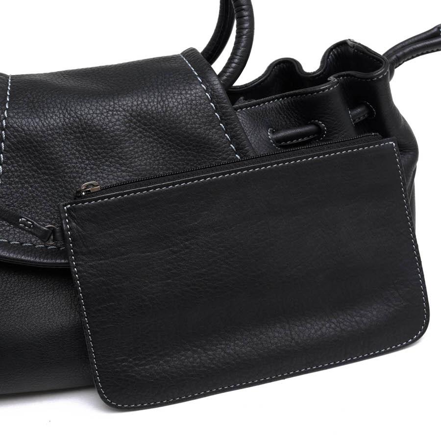 土屋鞄 TSUCHIYA-KABAN ハンドバッグ ソワ・ギャザーハンド 牛革 巾着