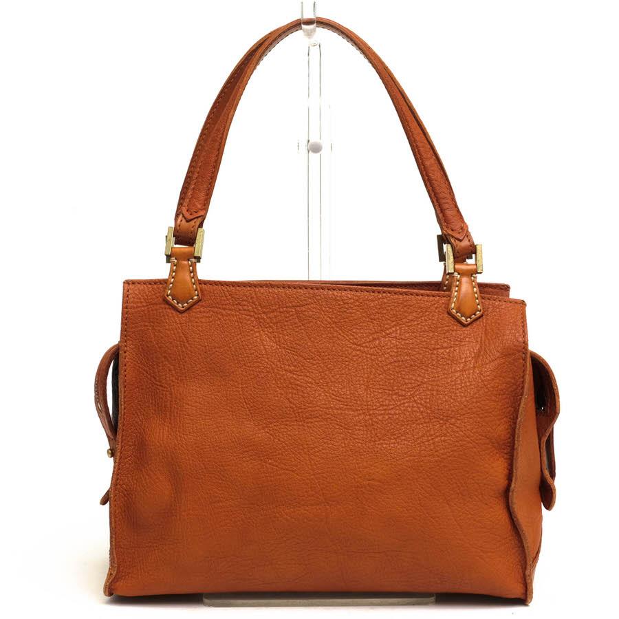 ○ゲンテン genten 牛革 ハンドバッグ 41202 FALDA ファルダ A5サイズ収納可 シボ革 シュリンクレザー 肩掛け ワンショルダーバッ  中古 genten（ゲンテン） ハンドバッグ 41202 FALDA ファルダ 牛革 A5サイズ