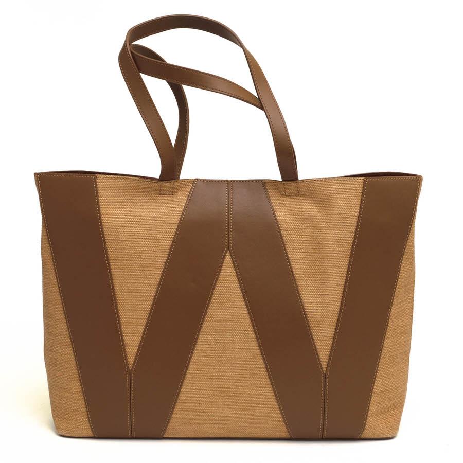 Max Mara マックスマーラ トートバッグ 55111514600 ANNICA STRAW EFFECT SHOPPER WEEKEND ...