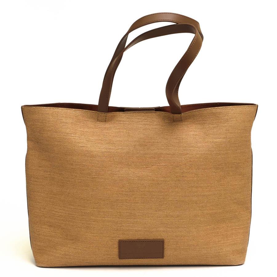 Max Mara マックスマーラ トートバッグ 55111514600 ANNICA STRAW EFFECT SHOPPER WEEKEND ...