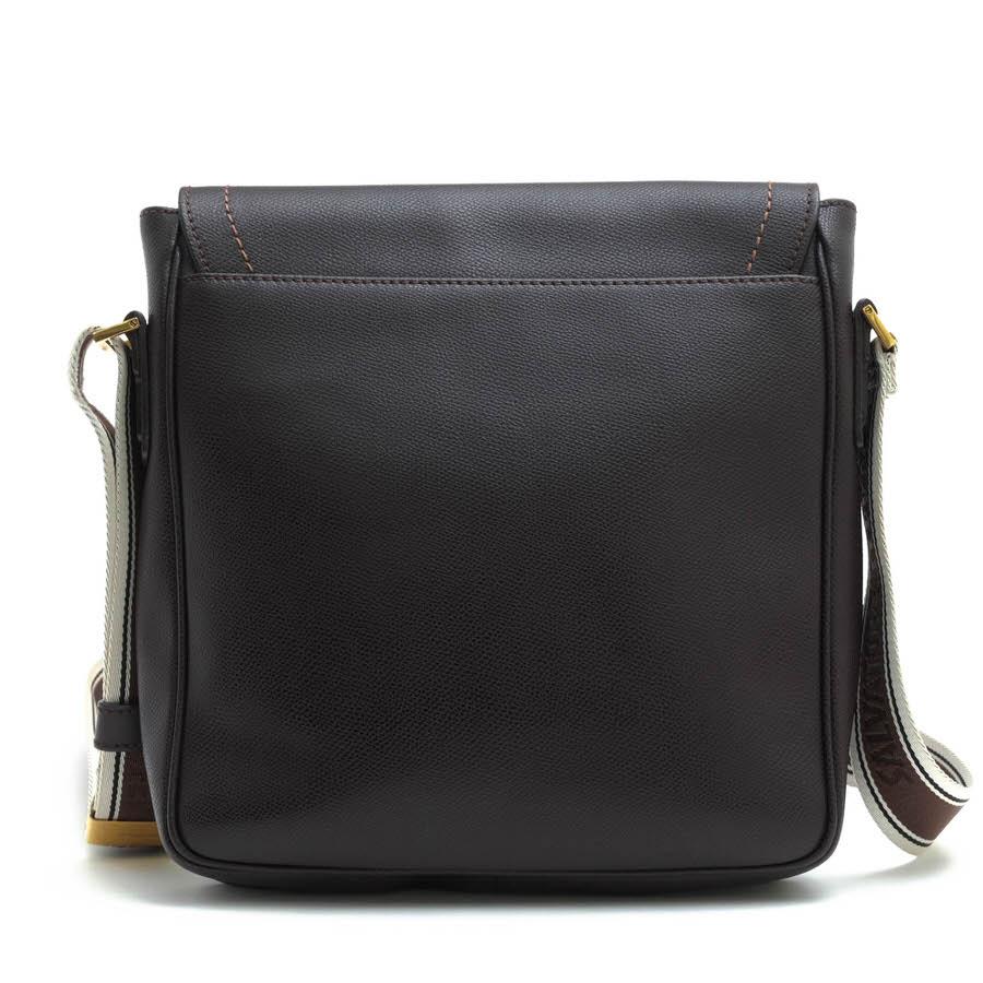 FERRAGAMO Salvatore Ferragamo フェラガモ ショルダーバッグ FZ-24 8664 グレイン型押し牛革 フラップ式 ...