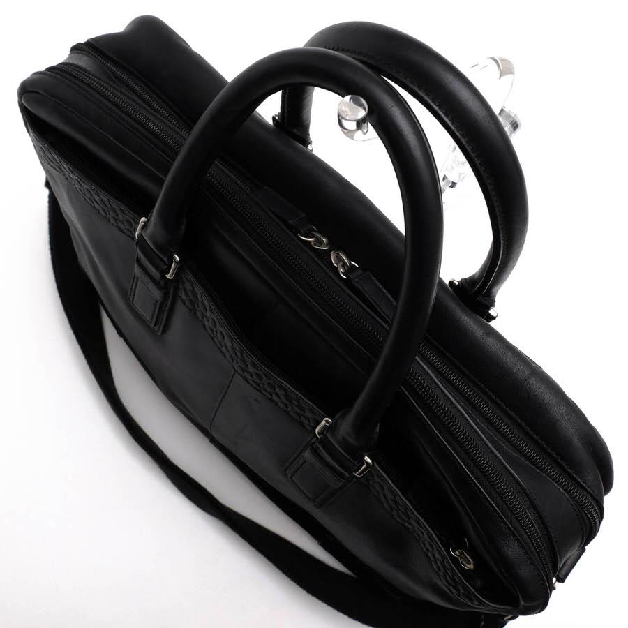 COACH（コーチ） ビジネスバッグ F70550 牛革 カーフ ミニシグネチャー