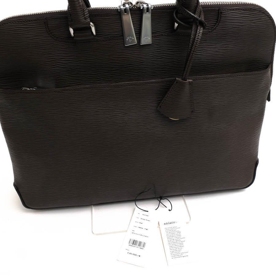 aniary（アニアリ） ビジネスバッグ 16-01000 ウェーブレザー Wave