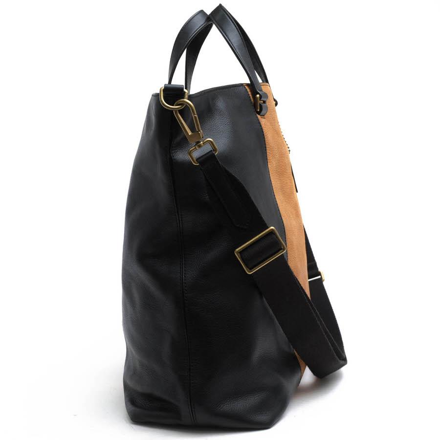 ○コーチ COACH 牛革 カーフ トートバッグ 71428 Bleecker Center Stripe Day Tote In Leather ブリーカーセンターストライプ デイ 中古 COACH（コーチ） トートバッグ 71428 Bleecker Center Stripe Day Tote