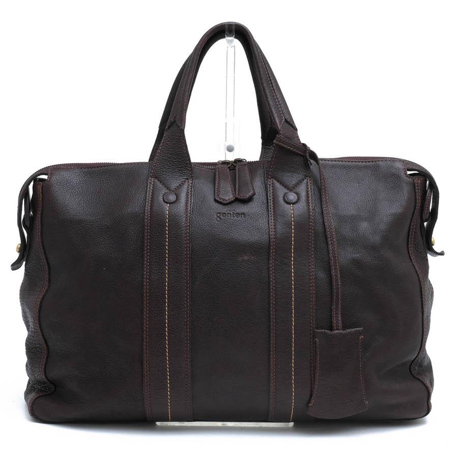genten ゲンテン ビジネスバッグ 天然皮革 ベジタブルタンニン鞣し : Desir Yahoo!ショッピング店 - 通販 - Yahoo!ショッピング
