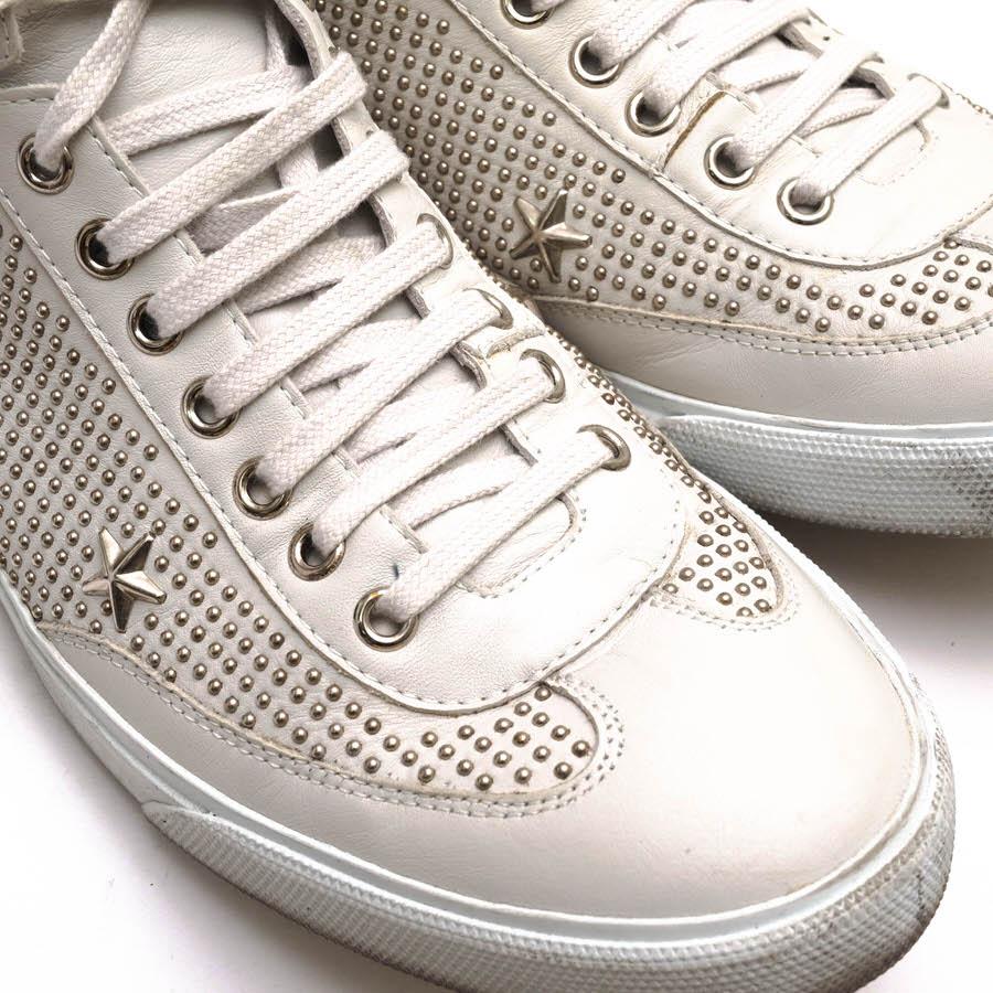 JIMMY CHOO（ジミーチュウ） ハイカットスニーカー VARLEY カーフ 牛革