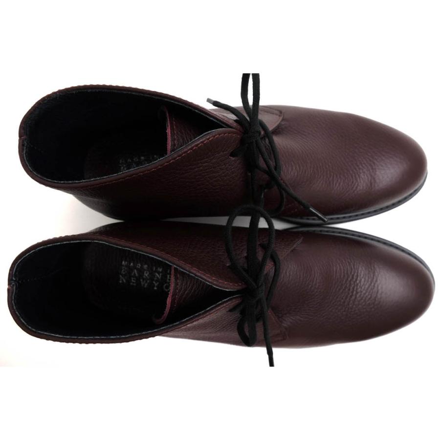 BARNEYS NEWYORK バーニーズニューヨーク チャッカブーツ 牛革 カーフ プレーントゥ シボ革 シュリンクレザー : Desir Yahoo!ショッピング店 - 通販 ...