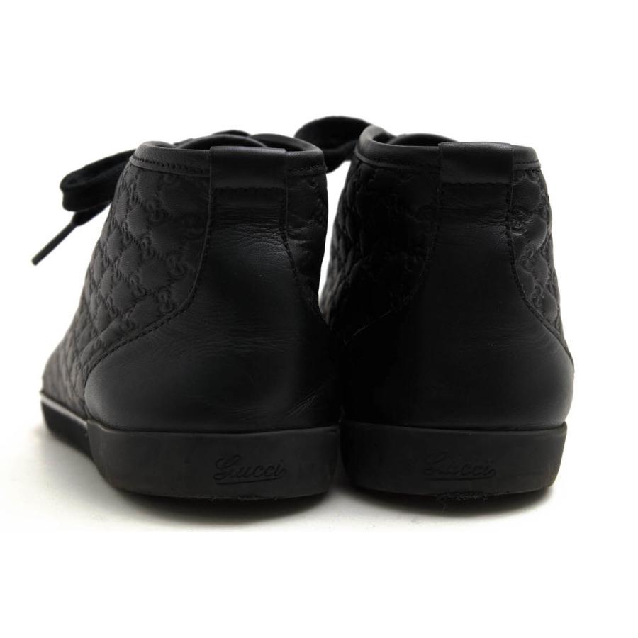 GUCCI（グッチ） ハイカットスニーカー 391499 GGシマレザー 牛革