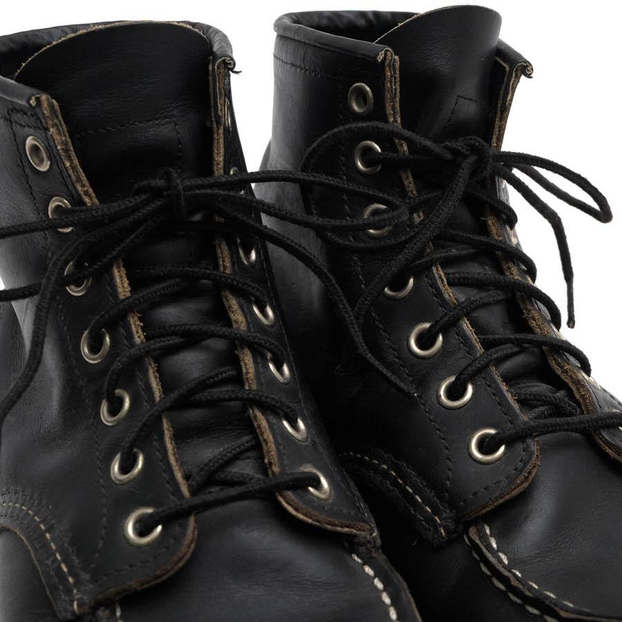 RED WING レッドウィング ワークブーツ 9075 MOC TOE CLASSIC BLACK Black Harness ...