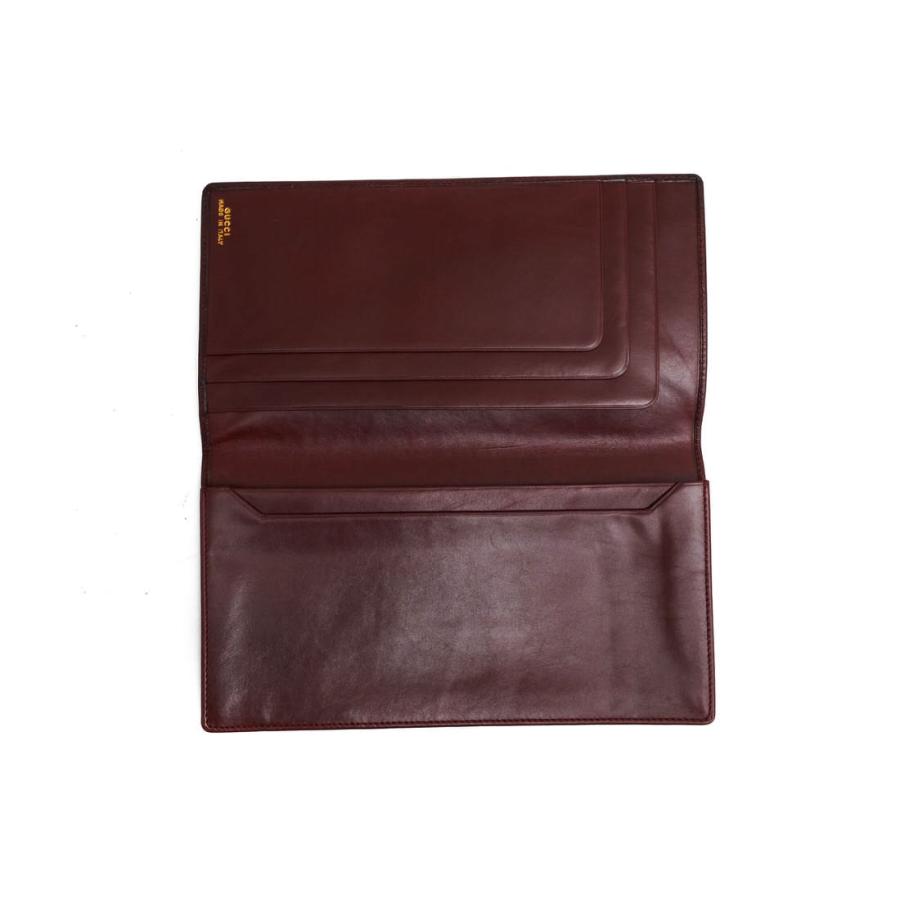 GUCCI（グッチ） 長財布 牛革 カーフ ヴィンテージ品 小銭入れなし